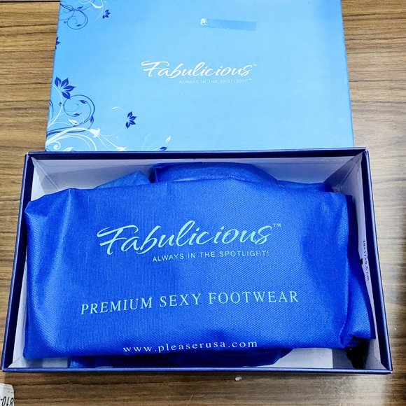 Fabulicious | Shoes | Pleasers Fabulicious Poise Marabou Feather High ...